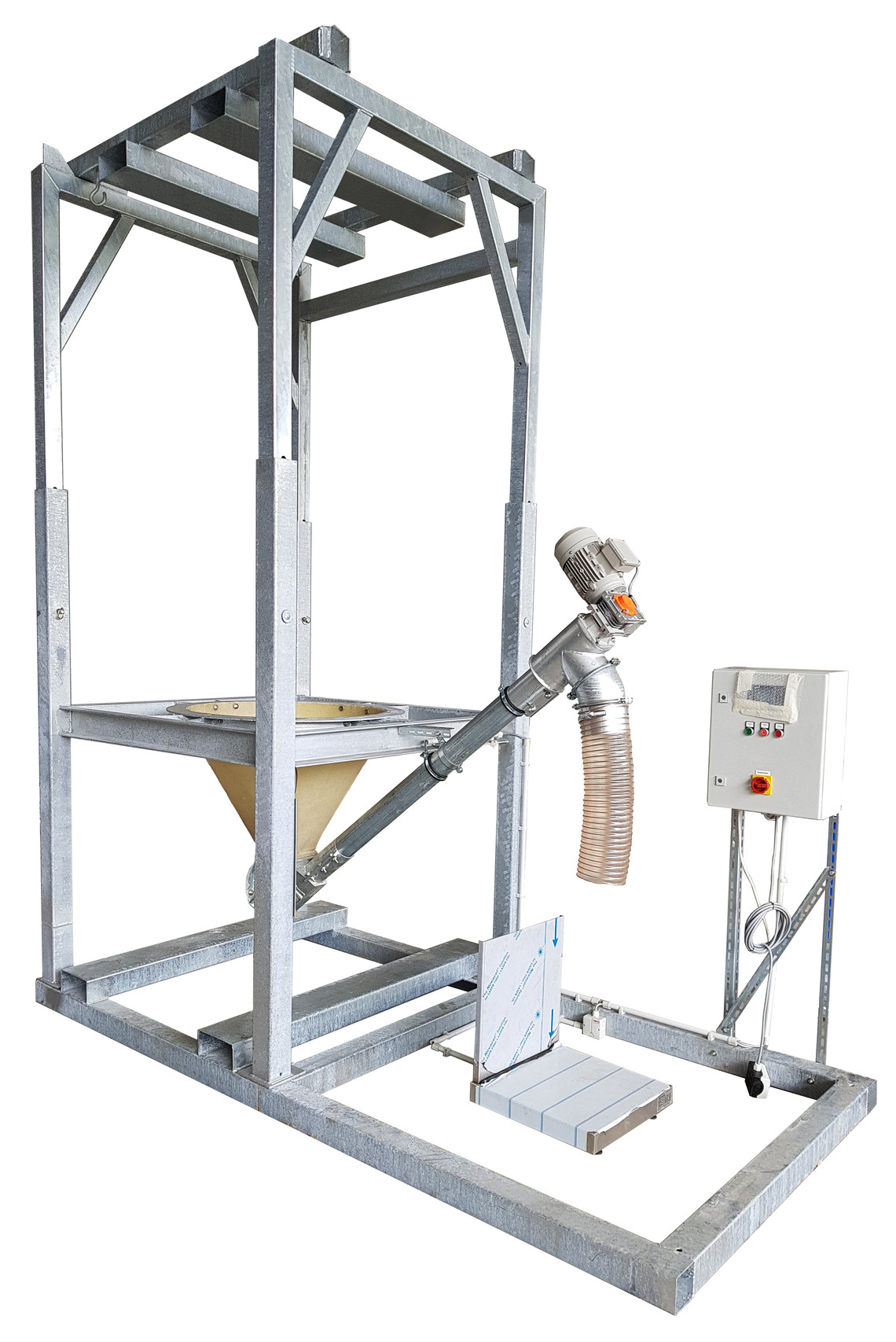 Big bag emptying station: Kessens Agrartechnik und Anlagenbau