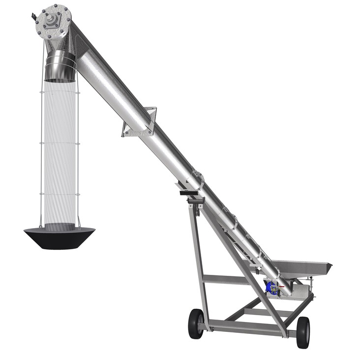 Mobile screw conveyor Ø200-300 mm: Kessens Agrartechnik und Anlagenbau
